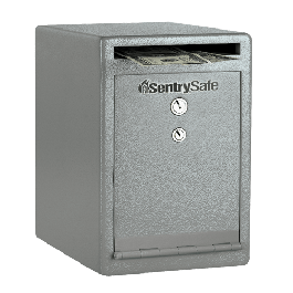 Sentry UC039K Under-the-Counter Depository Safe w/ Dual Key Lock